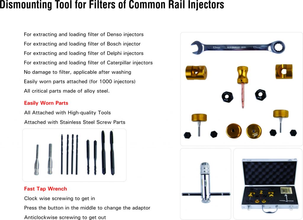 Dismounting Tool for Filters of Common Rail Injectors – Skyward Overseas